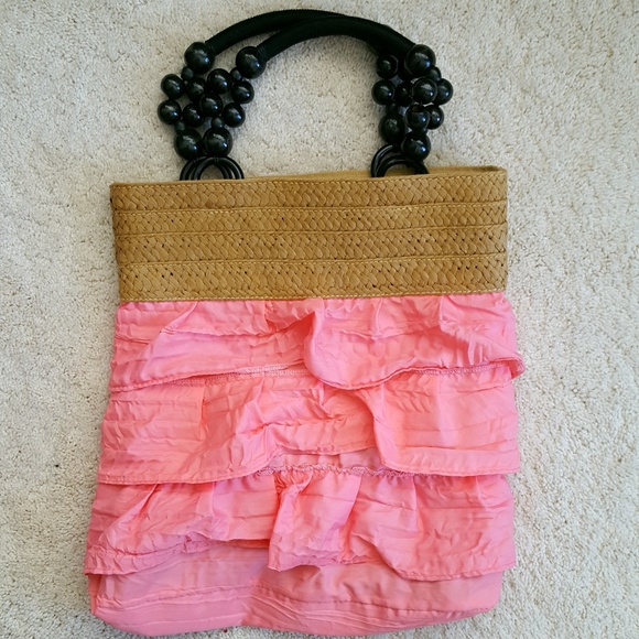 Braciano | Bags | Nwt Braciano Coral Ruffle Bag | Poshmark